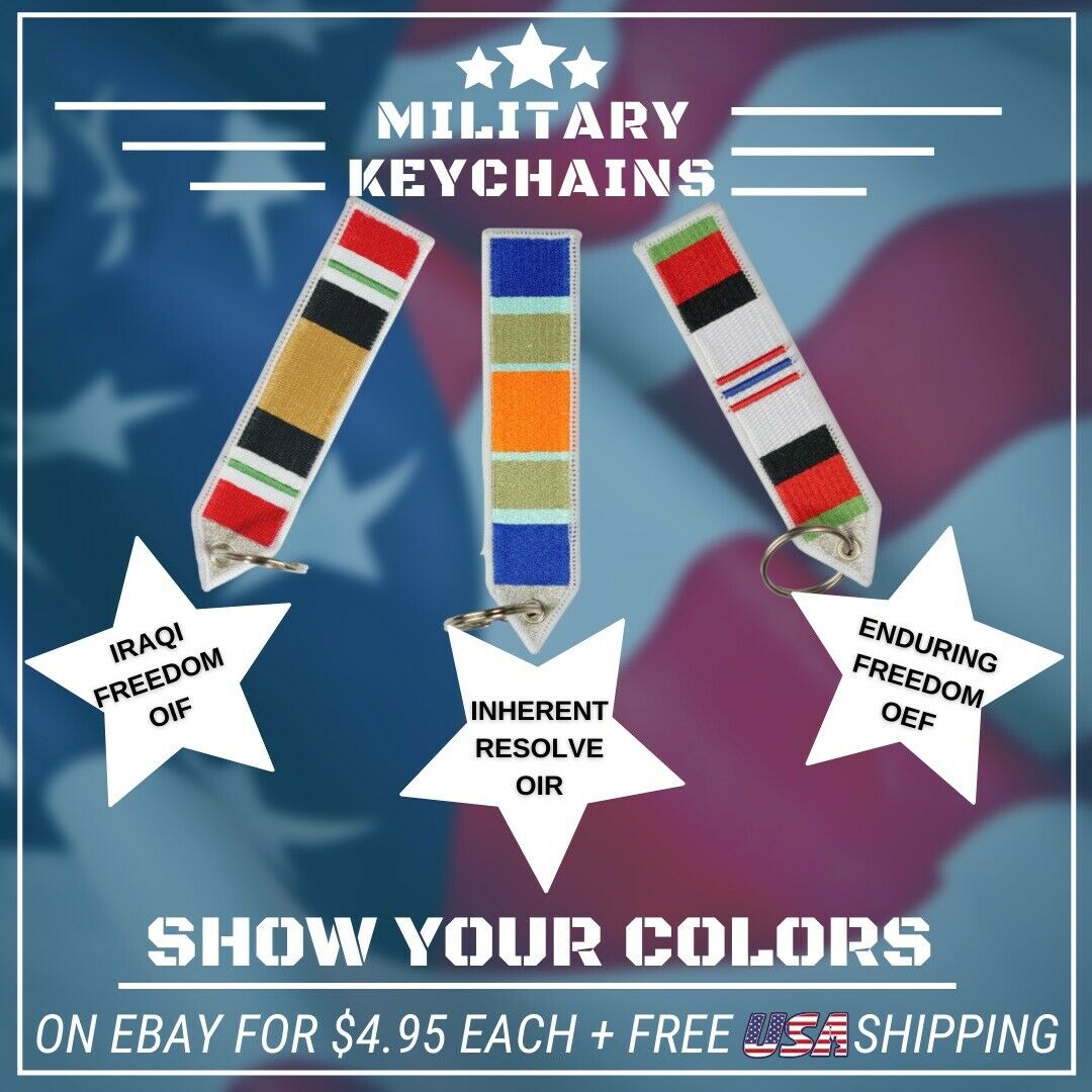Military Ribbons – Tagged "AMERICAN FLAG"– Key Tag King